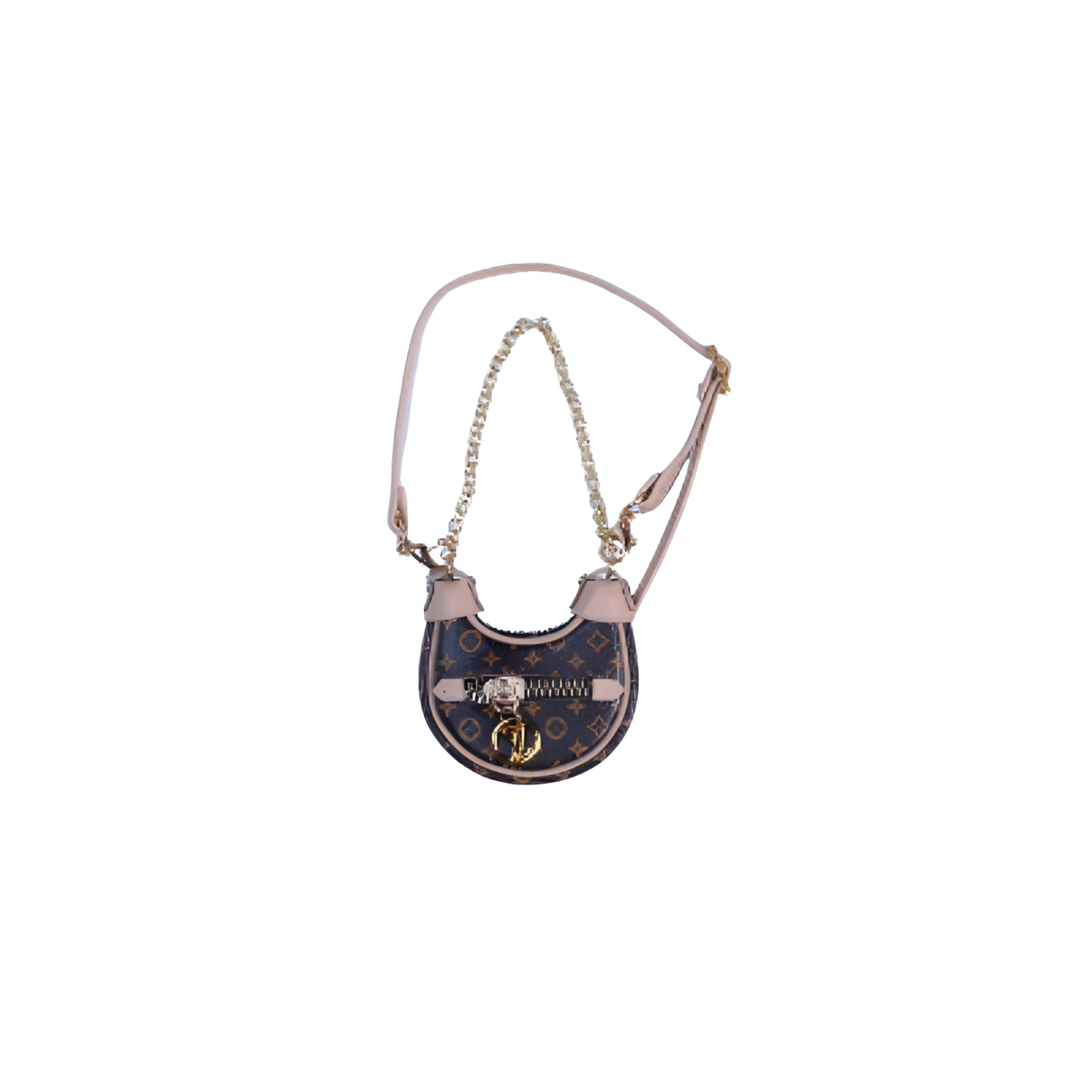 Labubu Mini Saddle Bag – L.V. Inspired - hellolabubu.com