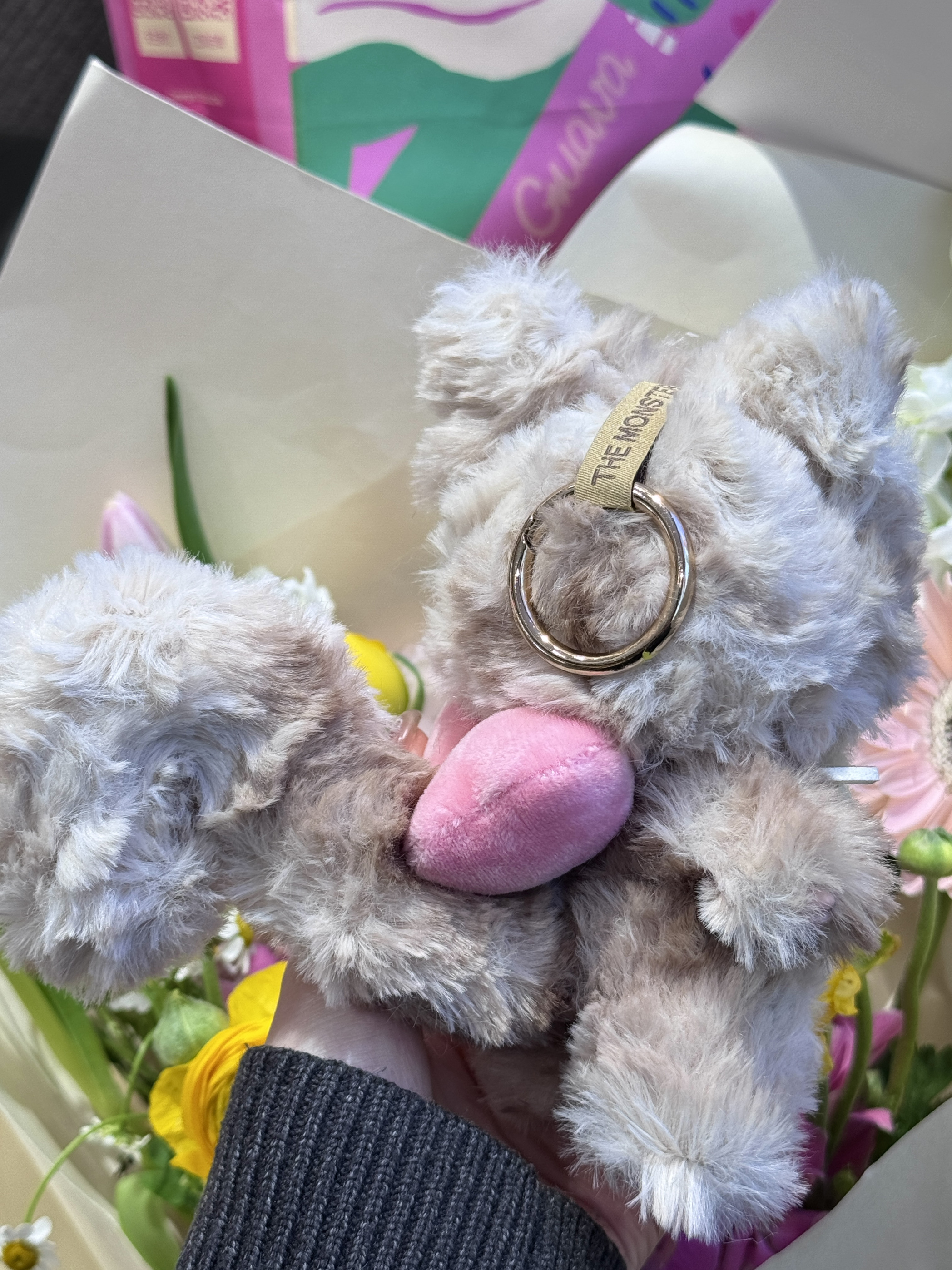 17cm Latte Cream Cat Labubu – Handmade Custom from Authentic Macaron ...