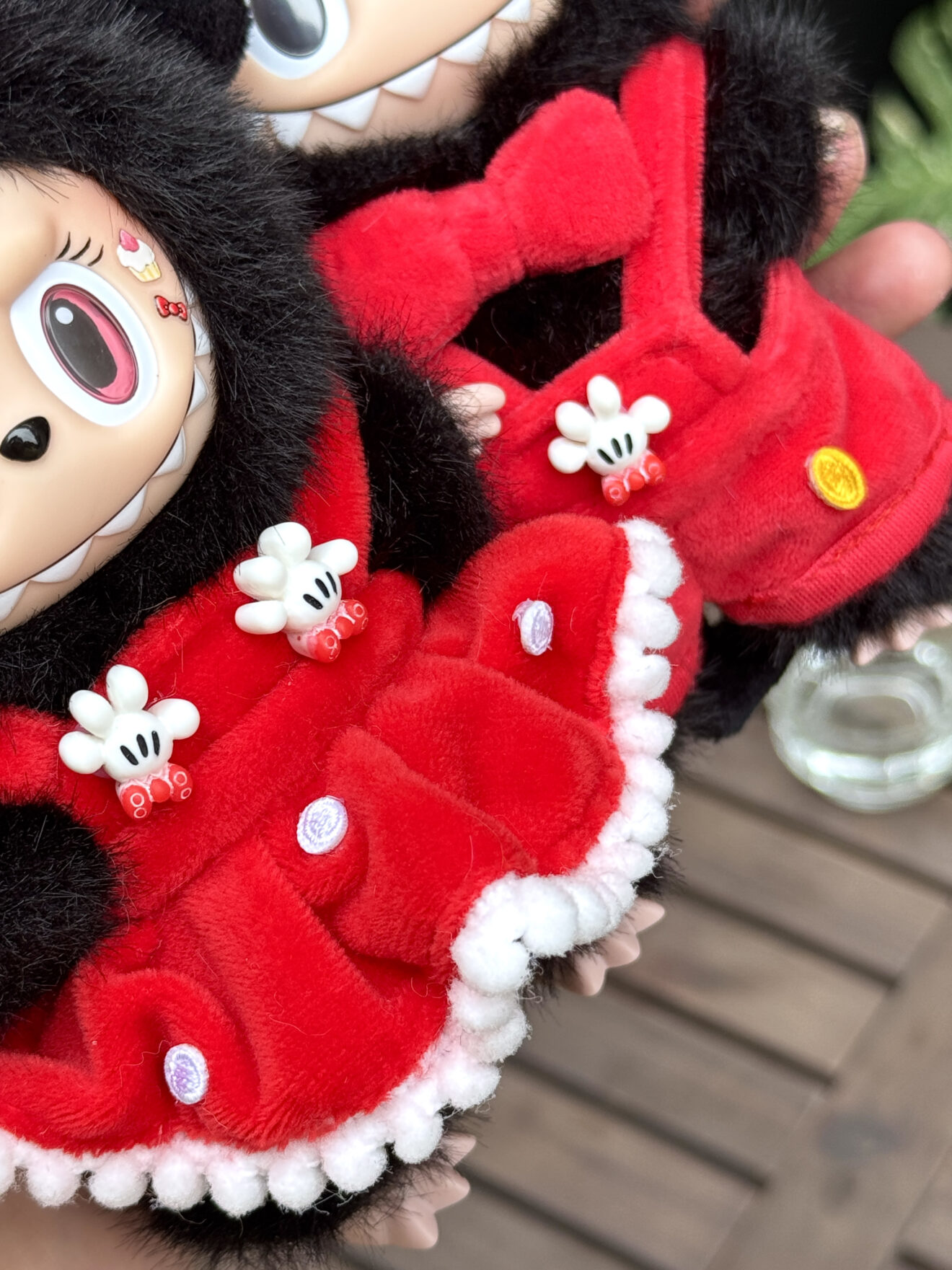 Mickey & Minnie Labubu Custom Dolls – OOAK POP MART Series 1 Macaron ...