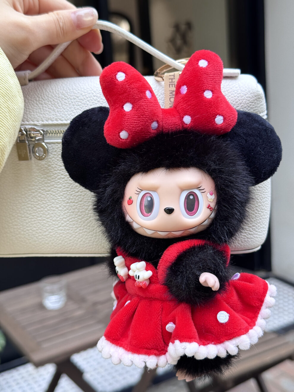Mickey & Minnie Labubu Custom Dolls – OOAK POP MART Series 1 Macaron ...